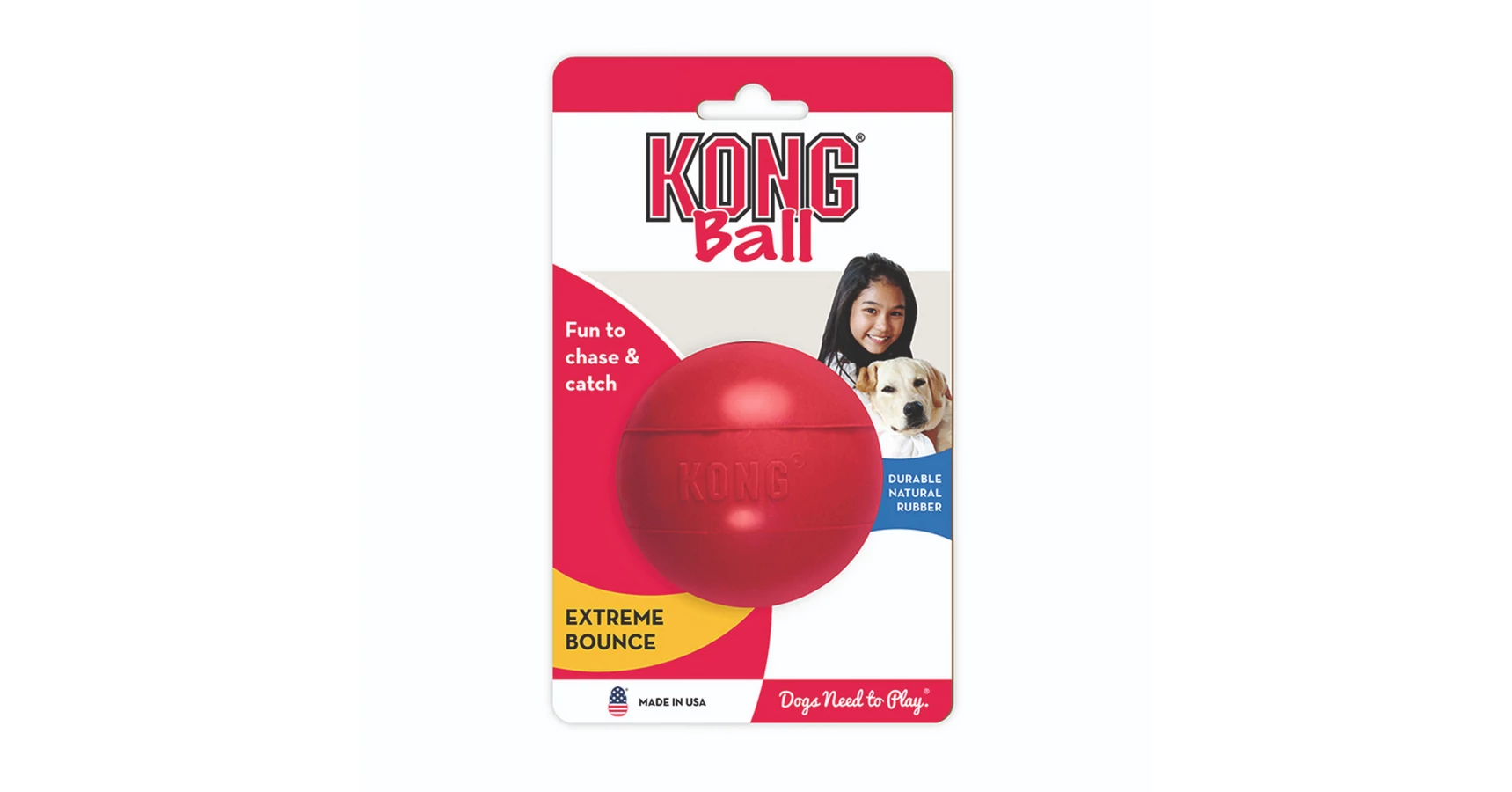 Kong® Classic Ball kutyajáték - S - Rágójátékok