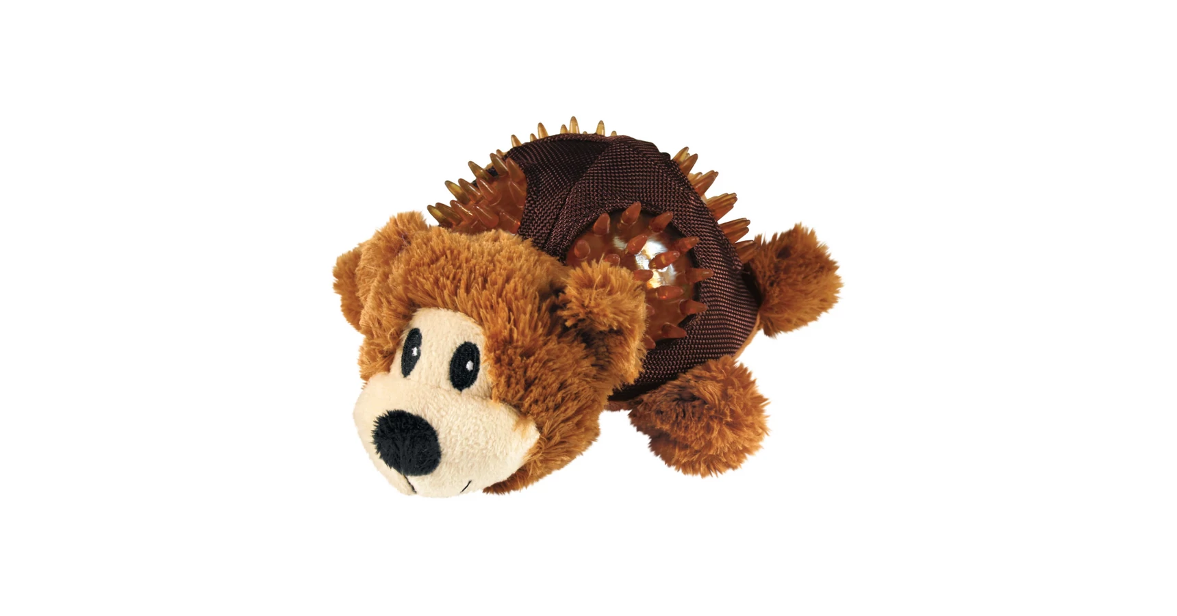 KONG Shells Medve kutyajáték - 23 cm - Plüss játékok